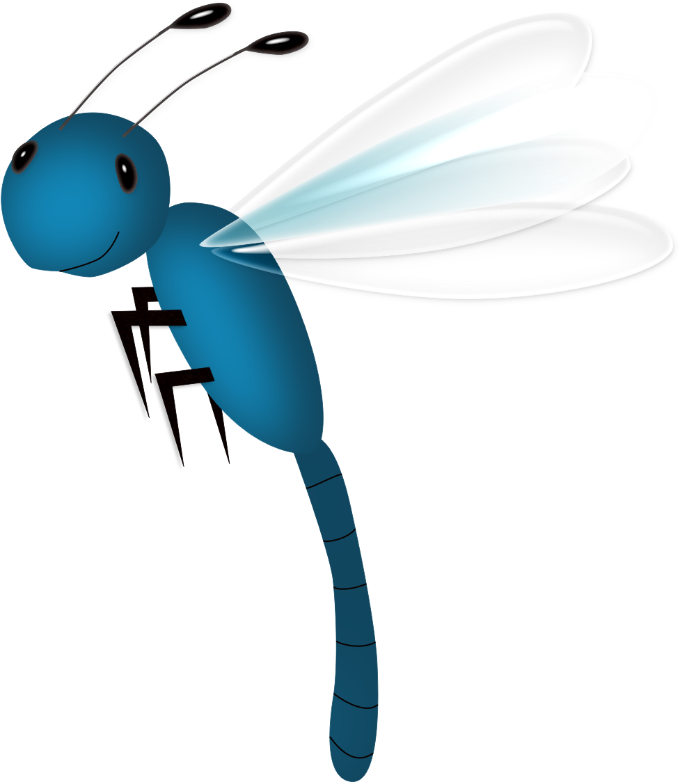 Spring Dragonfly Clip Art - Dragonfly - Png Download - Full Size ...