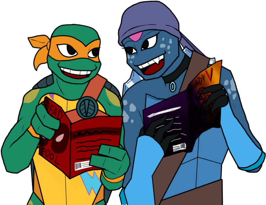 Download Clip Art Royalty Free Rottmnt Your Ocs Mikey And Kameko ...