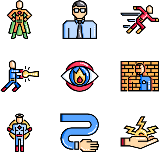 Superhero - Icon Clipart - Full Size Clipart (#1368652) - PinClipart