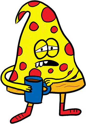 Animated Gif Transparent, Pizza, Coffee, Free Download - Jon Burgerman ...