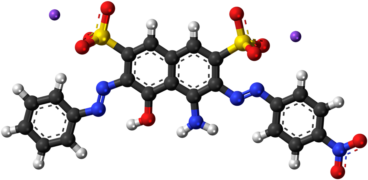 Amido Black 10b Molecule Sodium Png Image - Amido Black 3d Structure ...