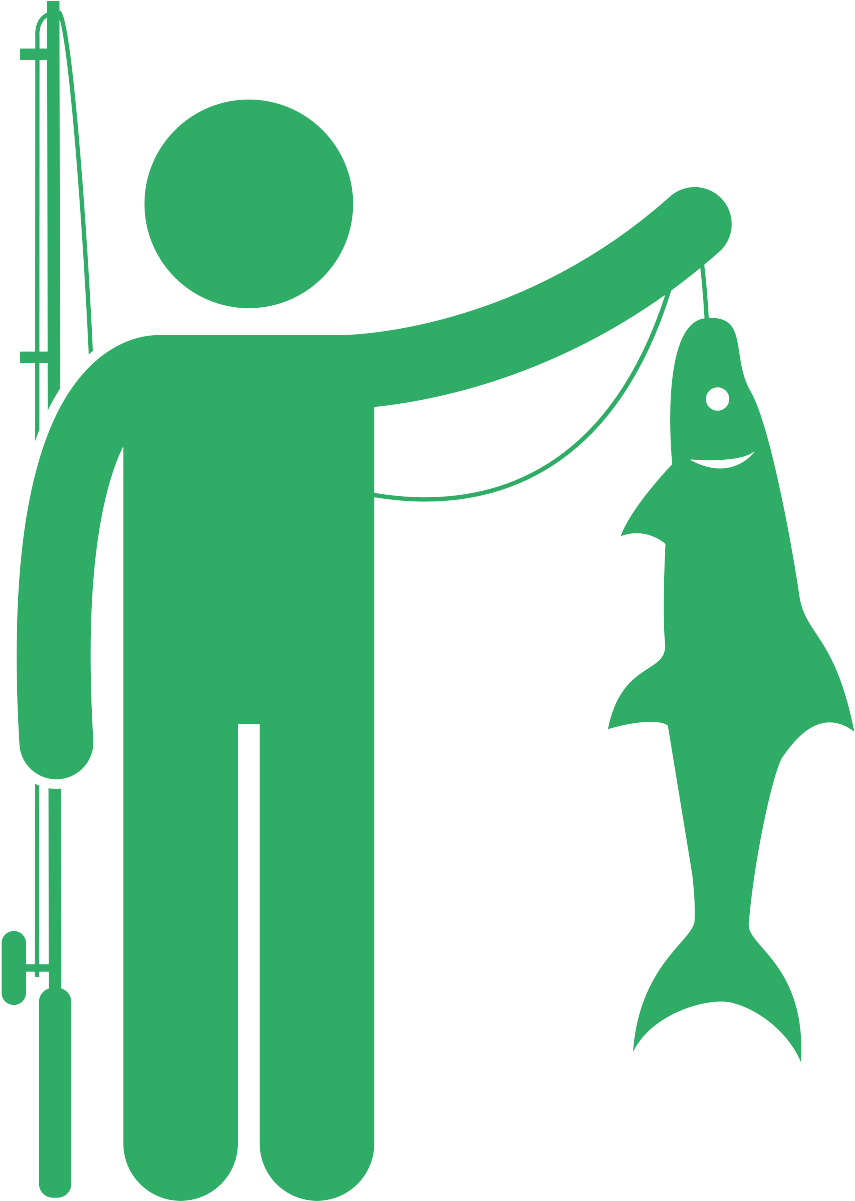 Noun Fishing 1245033 2fac66-1 - 낚시 이모티콘 Clipart - Full Size Clipart ...