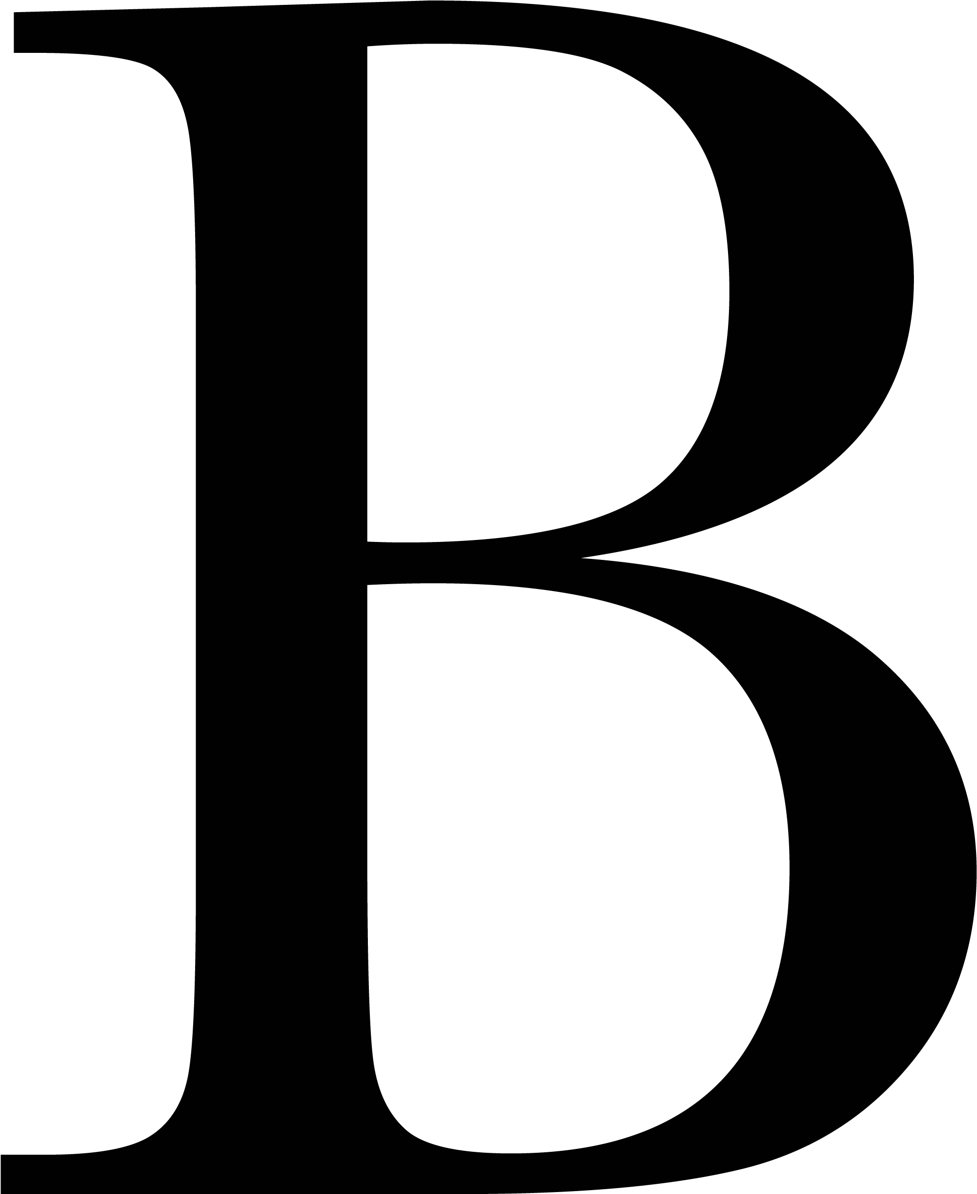 Download Capital B Clipart (#1389064) - PinClipart