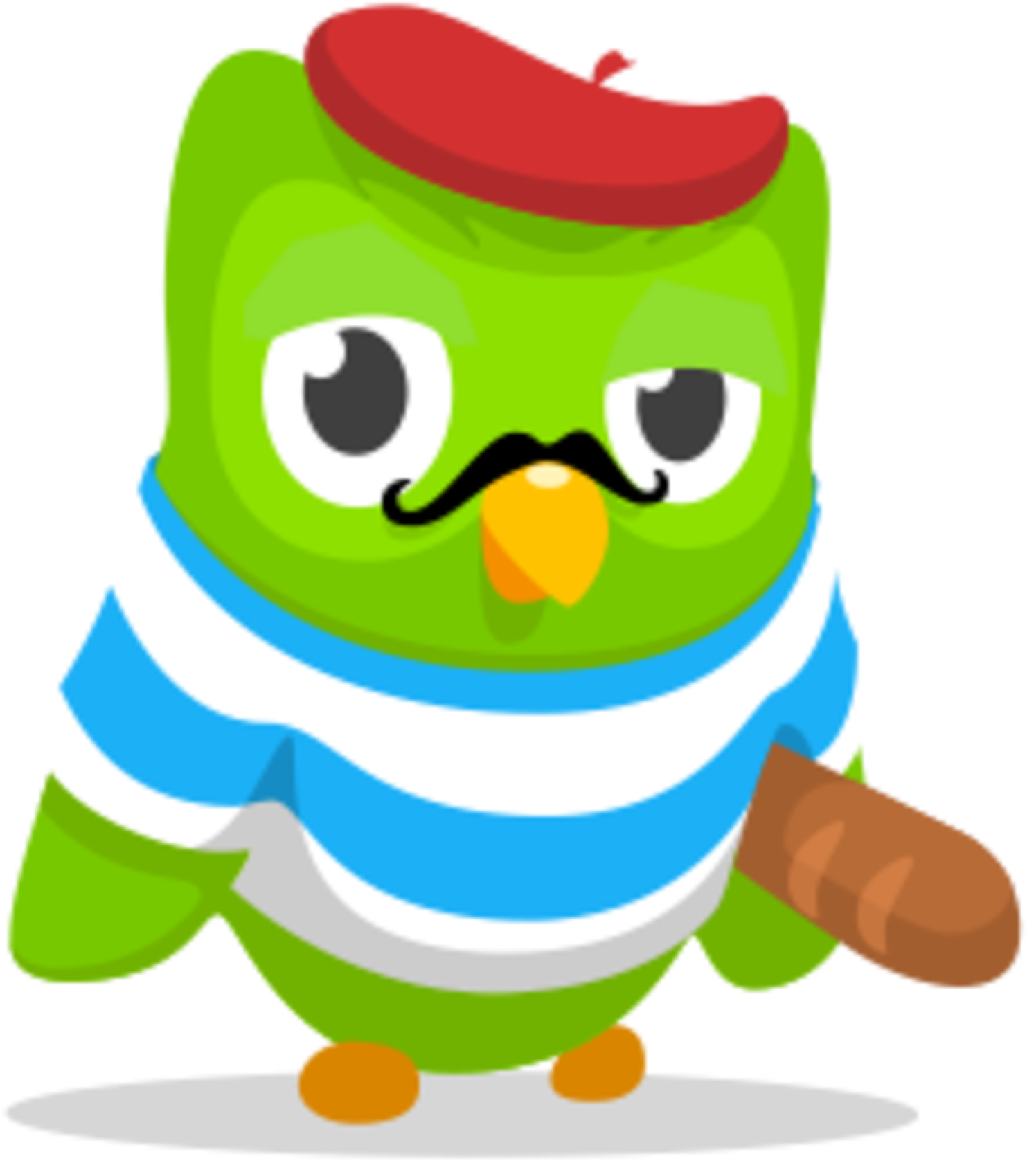 Download Duolingo Frances Clipart (#1392315) - PinClipart