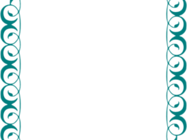 Teal Clipart Borders - Girl Scout Border Clip Art Free - Png Download ...