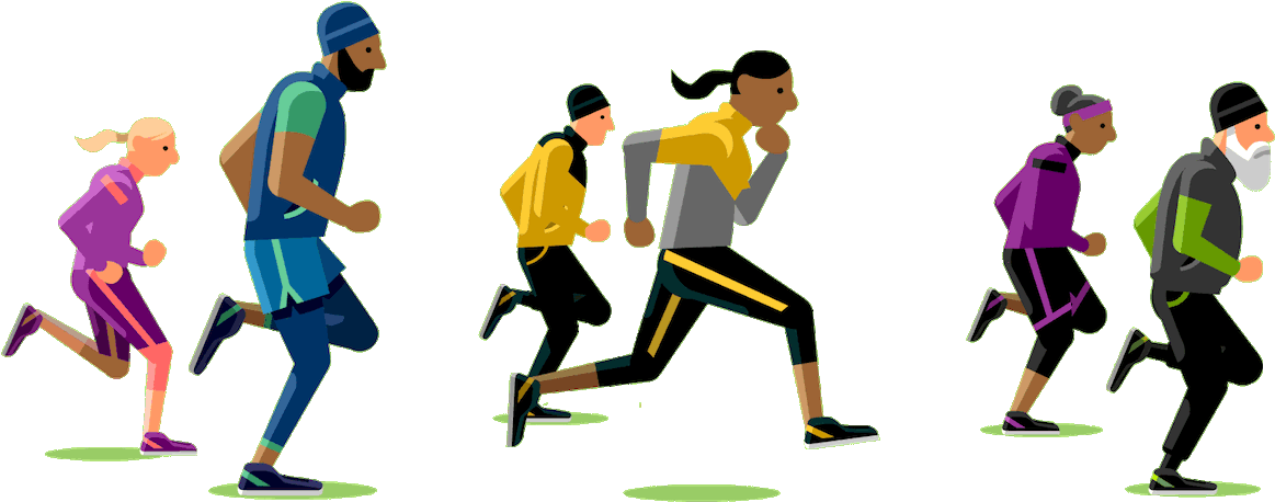 Chi Birmingham Illustration Start Running Walk Cycle - Бег Gif Clipart ...