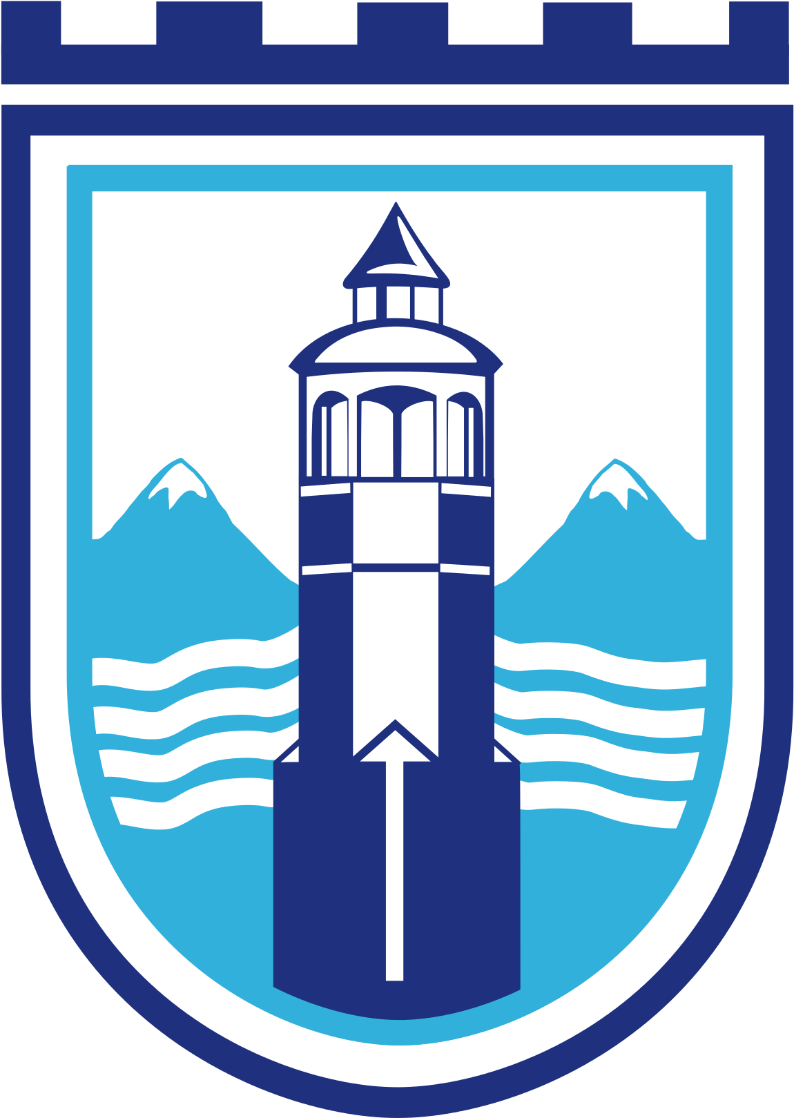 Lighthouse Coat Of Arms Clipart - Full Size Clipart (#1398292) - PinClipart