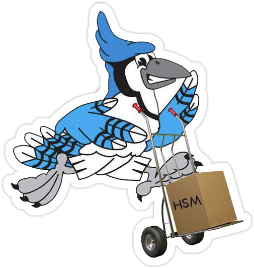 By Hopkins, For Hopkins - Cartoon Blue Jay Clipart - Full Size Clipart ...