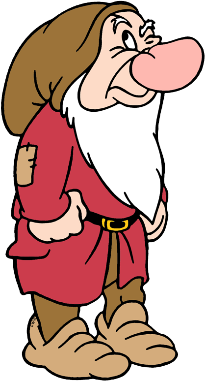 New Grumpy - The Walt Disney Company Clipart - Full Size Clipart ...