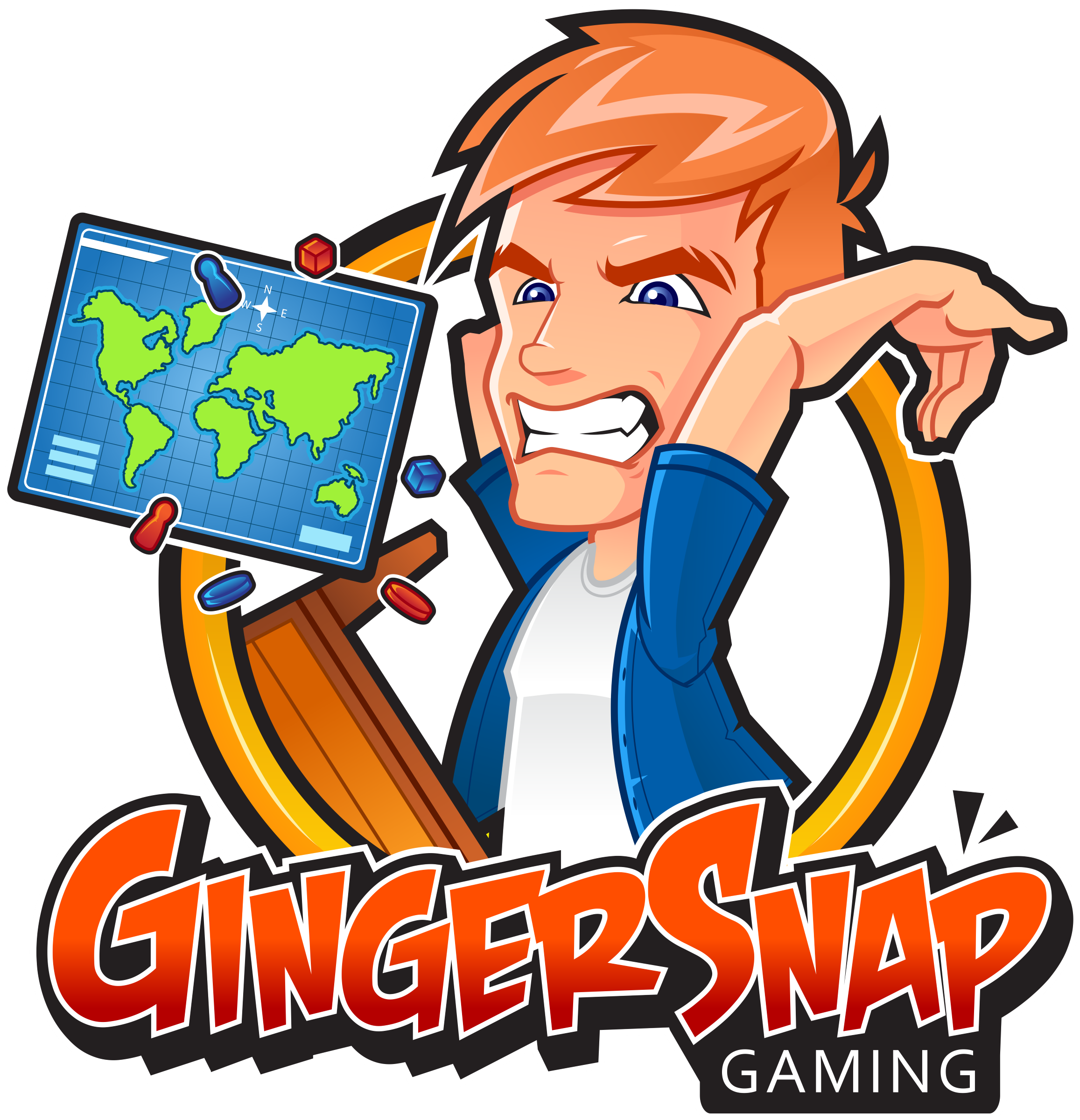 Ginger Snap Gaming Ignite A New Type - Cartoon Clipart - Full Size ...