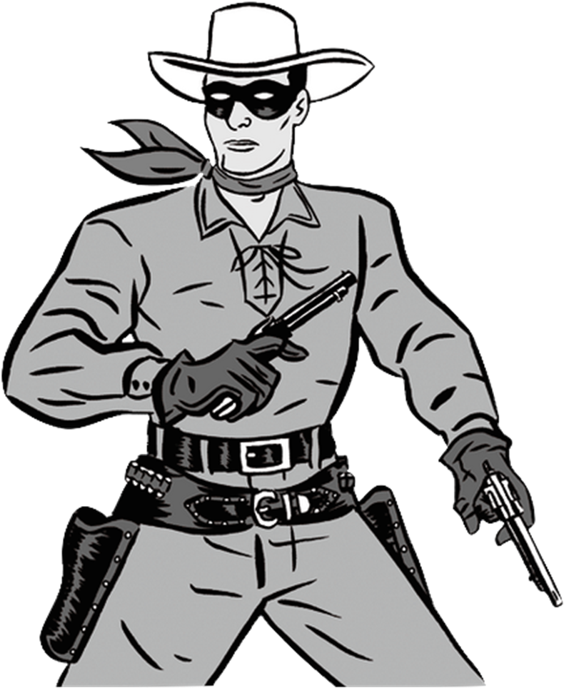 The Lone Ranger - Cartoon Clipart - Full Size Clipart (#1404413 ...