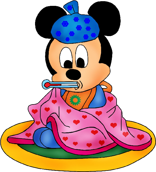 Clip Art Clipart Minnie Mouse Mickey Mouse Clip Art - Sick Mickey Mouse ...