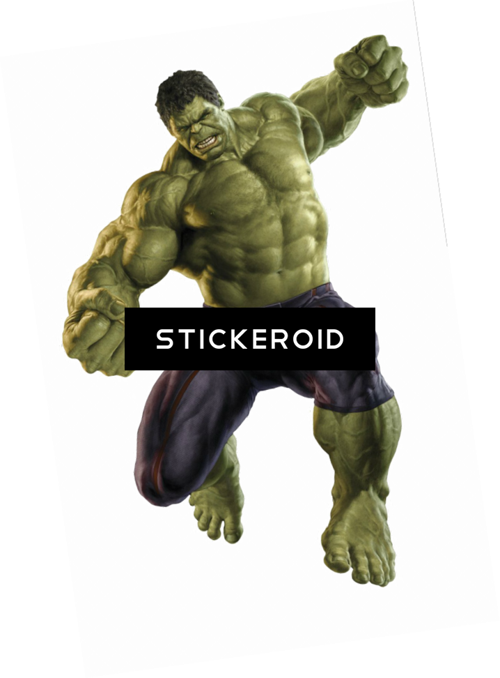 Hulk Smash - Stickersnews-hulk Avengers Wall Stickers (28 X 40 Cm ...
