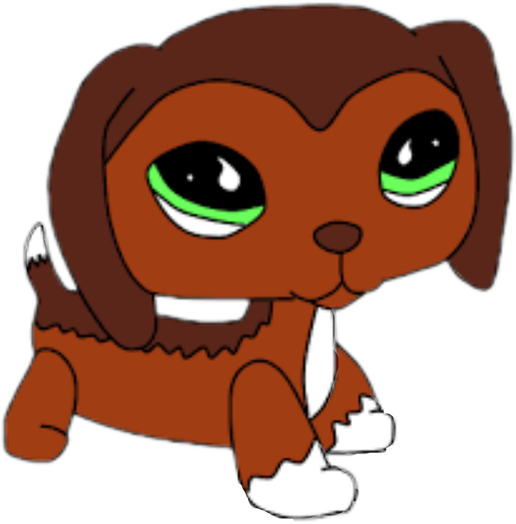 Download Lps Sticker - Lps Dachshund Drawing Clipart (#1411592 ...