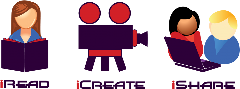 Iread Icreate Ishare, A Reading Incentive Program - Iread Clipart ...