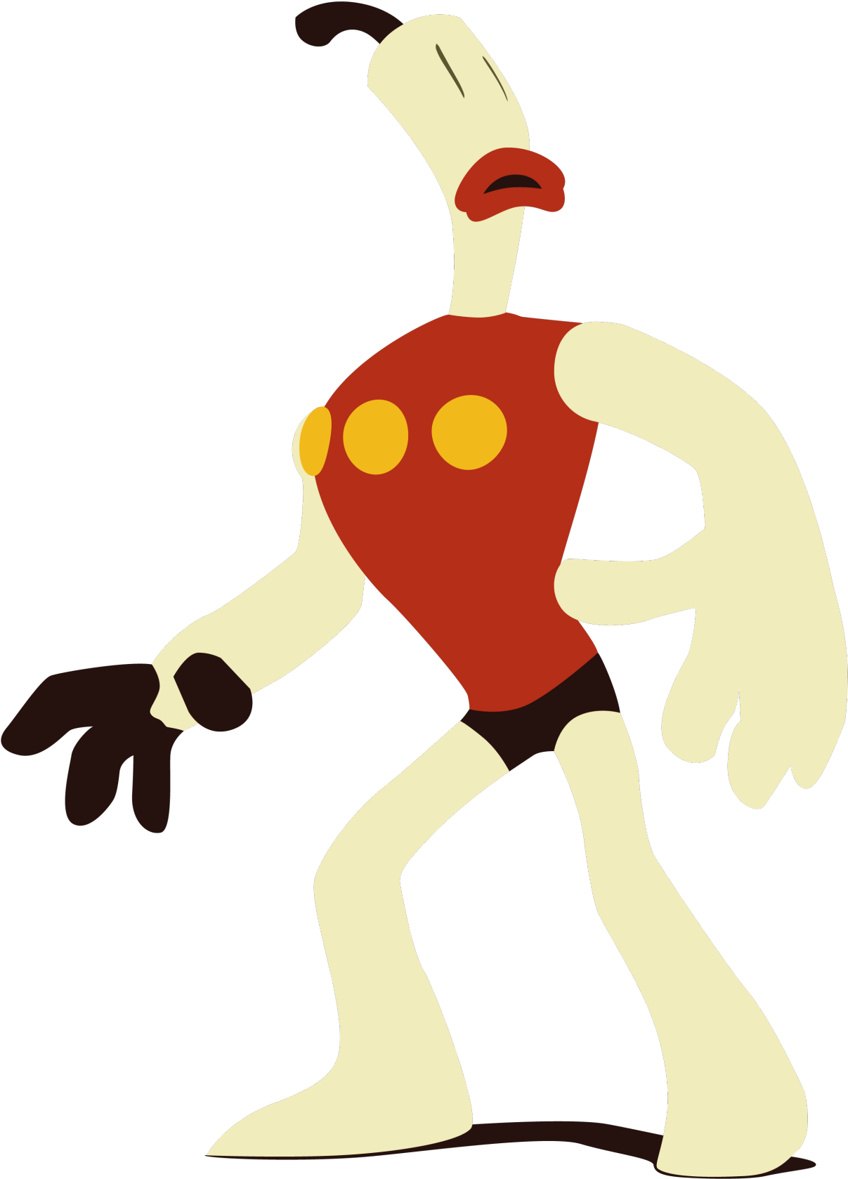 Klayman From The Neverhood And Skull Monkeys Games - T-shirt Clipart ...