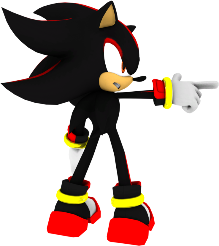 Shadow The Hedgehog By Mike9711 - Shadow The Hedgehog Side View Clipart ...