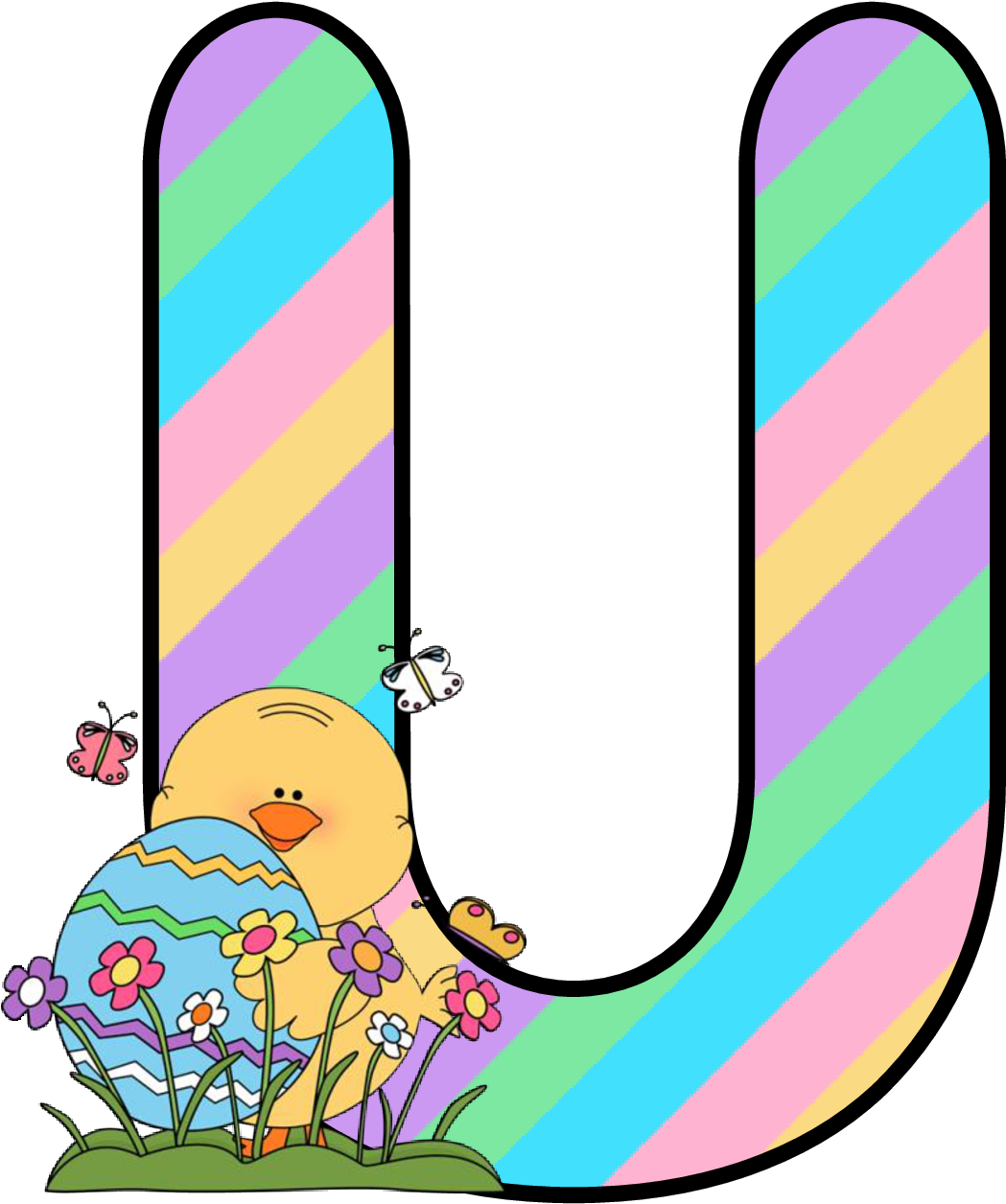 Ch B * * Alfabeto Easter De Kid Sparkz Holiday Fonts, - Easter ...