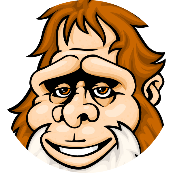 Rkymtnsquatch - Sasquatch Face Clip Art - Png Download - Full Size ...