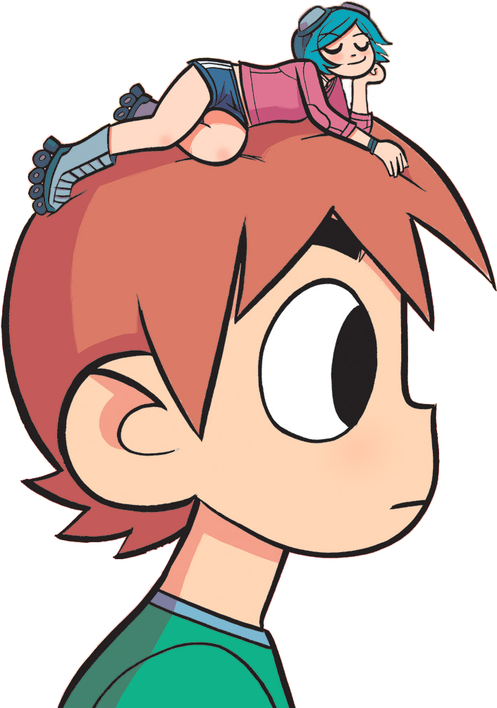 Scott Pilgrim Clipart - Scott Pilgrim Vs The World Art - Png Download ...