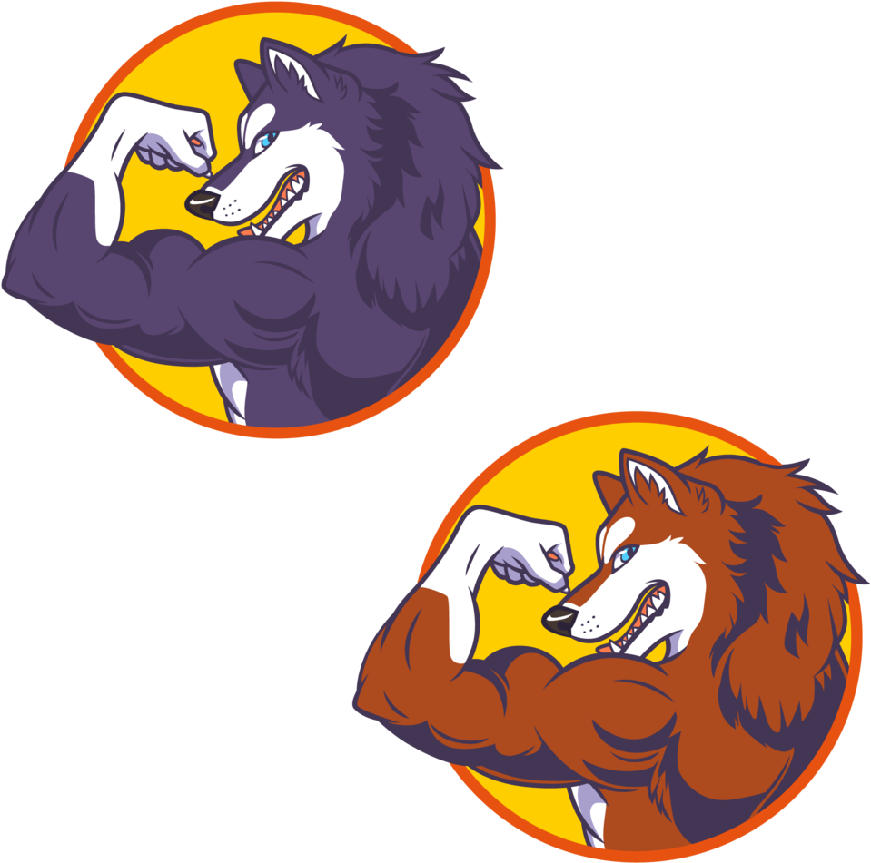 Fan Artbuff - Buff Huskies Funhaus Clipart - Full Size Clipart ...