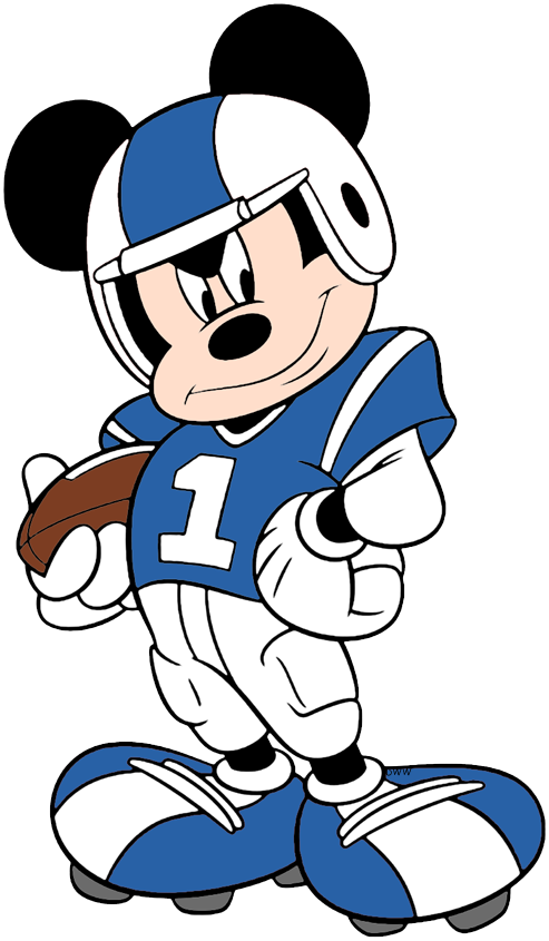 Mickey Standing With Football - Texas Am Aggies Micky Mouse | Micky ...