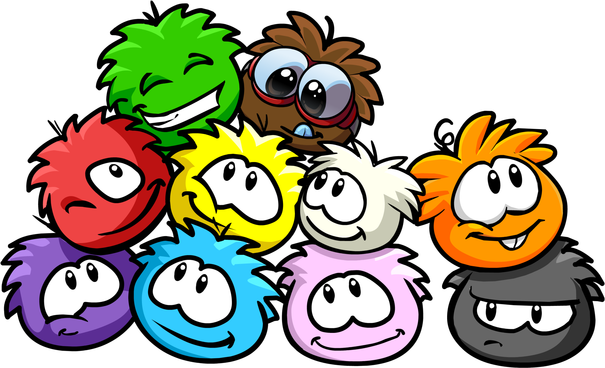 Club Penguin Puffles Clipart - Full Size Clipart (#1450770) - PinClipart