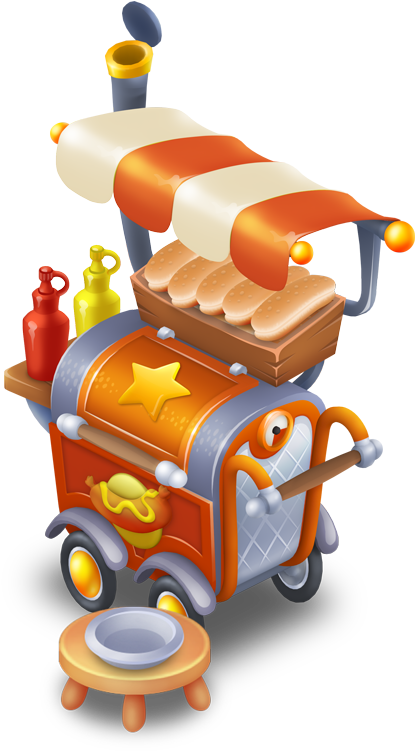 Hot Dog Stand Mastered - Hot Dog Stand Clipart - Full Size Clipart ...