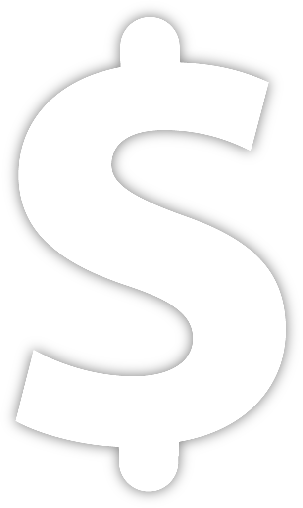 Download 365 Retail Markets - Dollar Sign Icon White Clipart (#1455072 ...