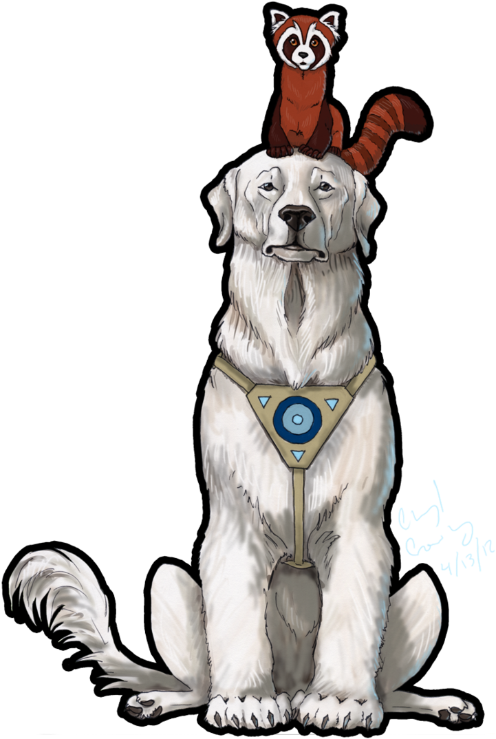 Naga And Pabu Aang, Legend Of Korra, The Last Airbender, - Legend Of ...