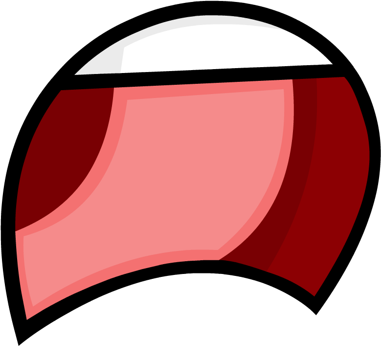 Download Lips Clipart Red Object - Bfdi 2015 Mouth - Png Download ...
