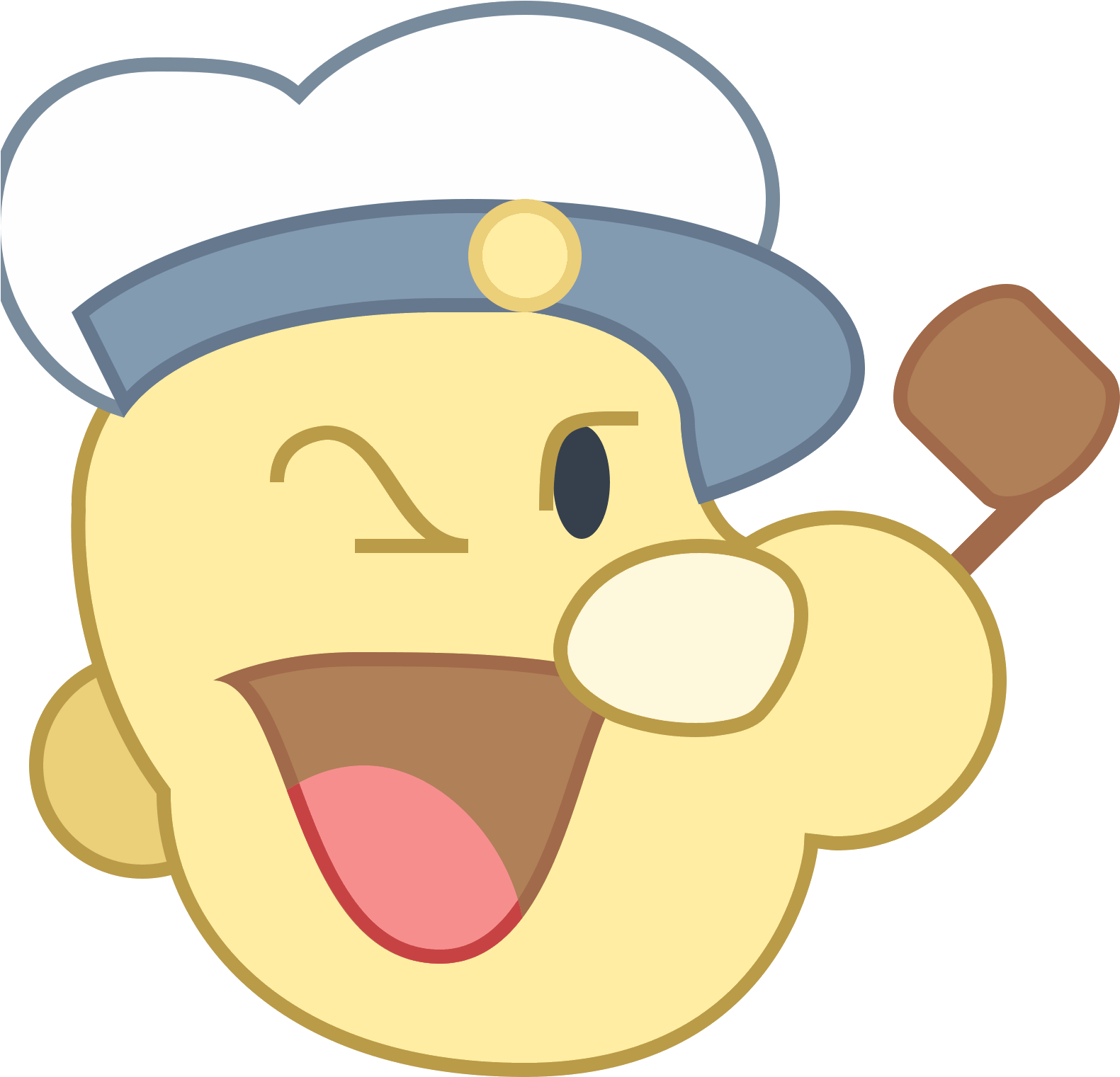 It's An Icon For The Famous Cartoon Character Popeye - Poopdeck Pappy ...