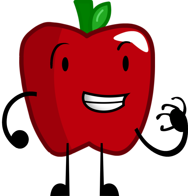 Image Apple Like Oo Melony - Apple Bfdi Clipart - Full Size Clipart ...