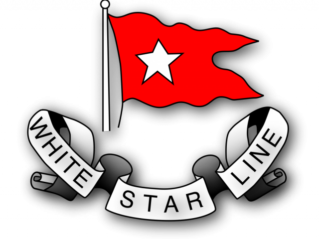 Download Mario Clipart Starline - White Star Line Flag - Png Download ...