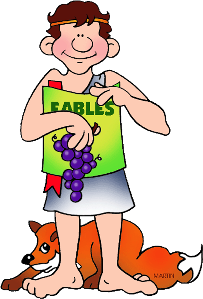 Aesop And His Fables - Aesop Fables Clipart - Png Download - Full Size ...