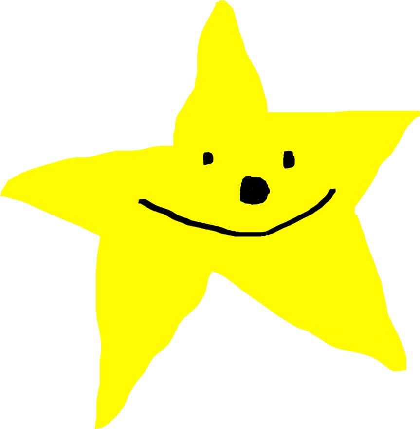 Happy Smiley Face Sticker Aaron Grech For Ios Android - Smiley Star Gif ...