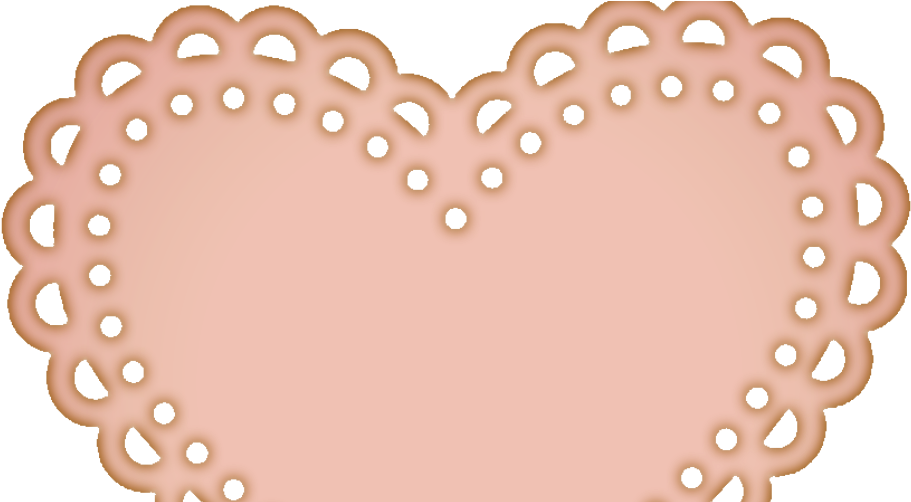 Lace Heart Clip Art - Png Download - Full Size Clipart (#1472085 ...