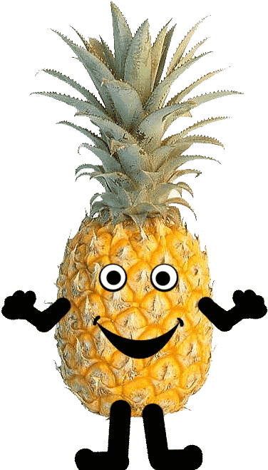 Dancing Pineapple Gif Clipart - Full Size Clipart (#1472538) - PinClipart
