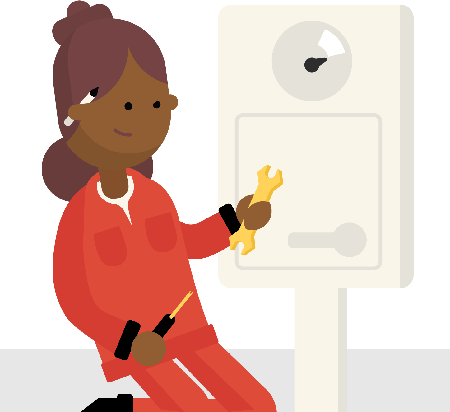 Person Fixing Machine - Machine Clipart - Full Size Clipart (#1473871 ...