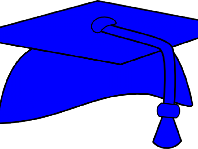 Gown Clipart Blue Cap - Graduation Ceremony - Png Download - Full Size ...