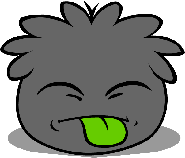 Download Black Puffle - Black Puffle Png Clipart (#1474850) - PinClipart