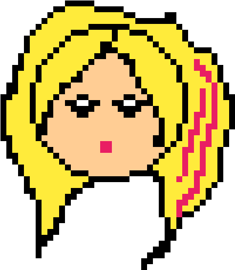 Pixel Barbie Rebel Clipart - Full Size Clipart (#1480960) - PinClipart