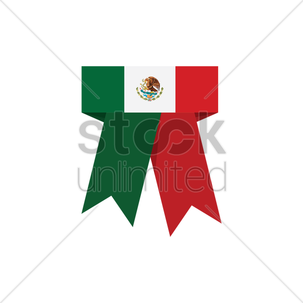 Mexican Ribbon Clipart Flag Of Mexico Clip Art - Mexican Ribbon - Png ...