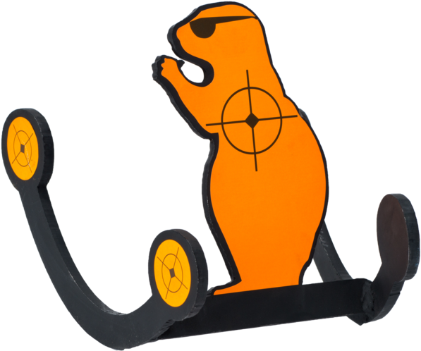 Image - Jumping Targets Steel Rockin' Target - Steel Rockin'gopher ...