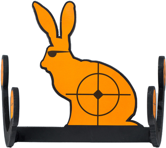 Image - Jumping Targets Targets Rocking Rabbit Ar500 Steel Clipart ...