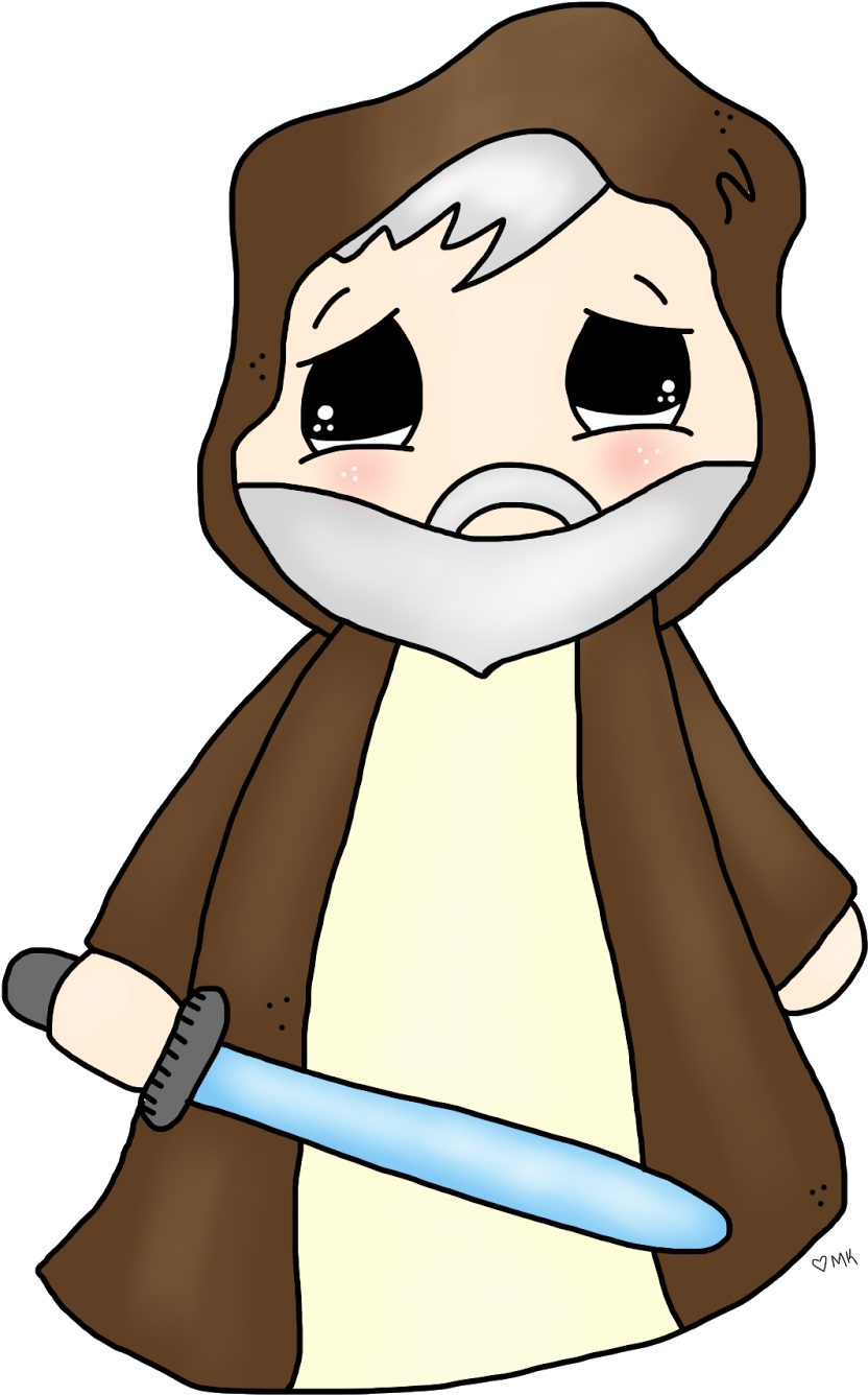 Obiwan - Cartoon Clipart - Full Size Clipart (#1489726) - PinClipart