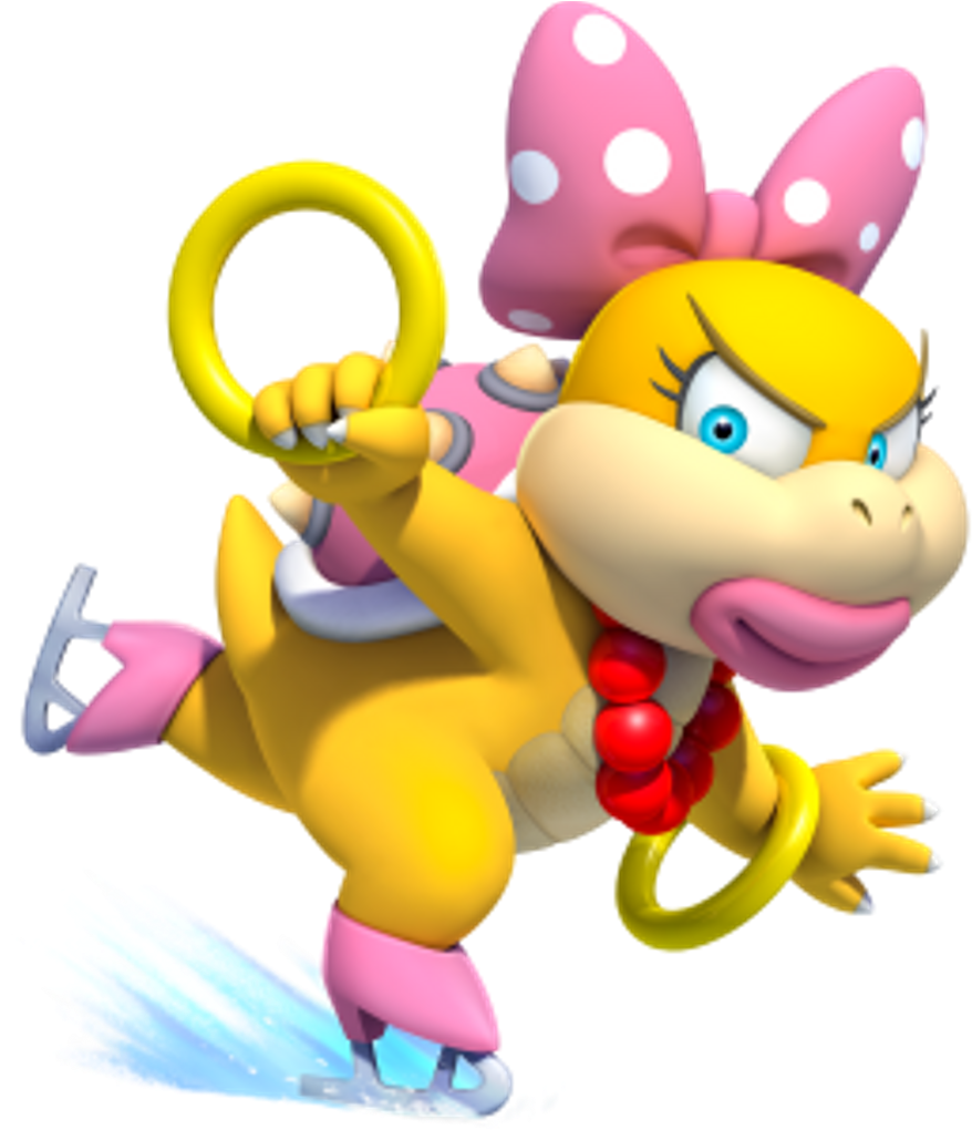 Nintendo Wendyokoopa Koopalings Pink Bowser Wendy O Clipart - Full Size ...