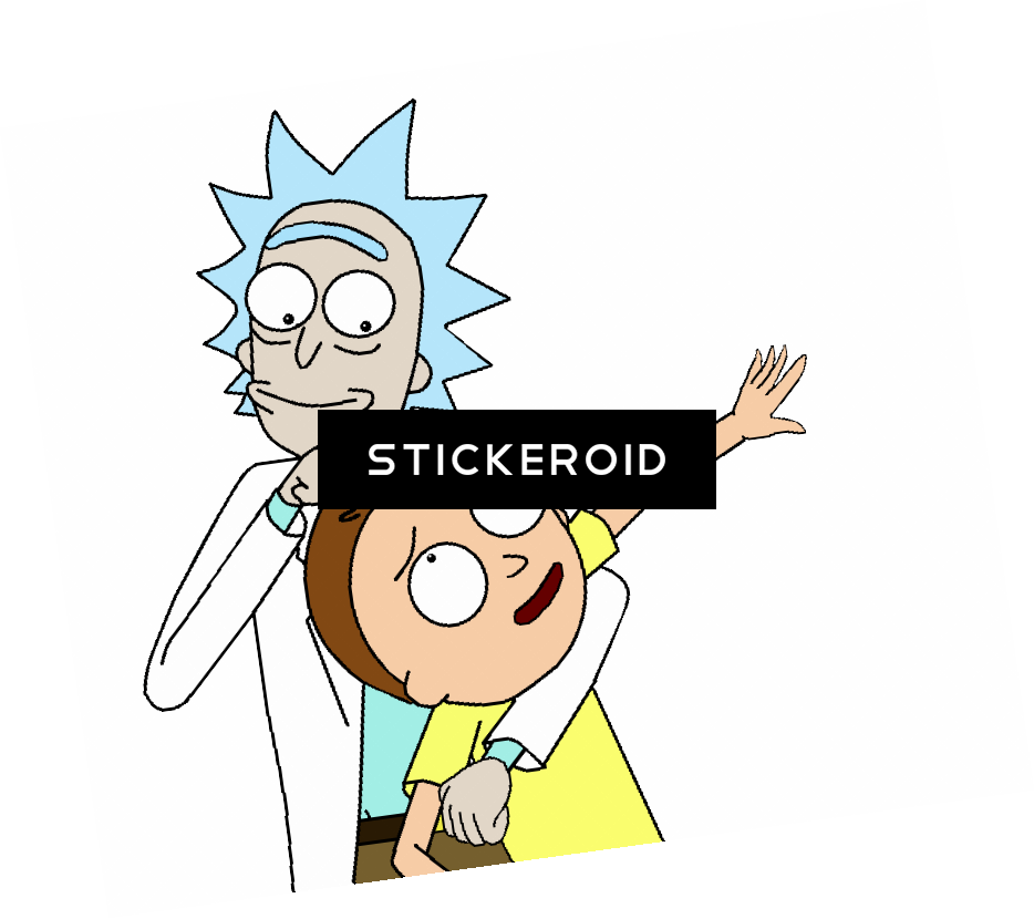 Rick And Morty - Rick E Morty Sticker Clipart - Full Size Clipart ...