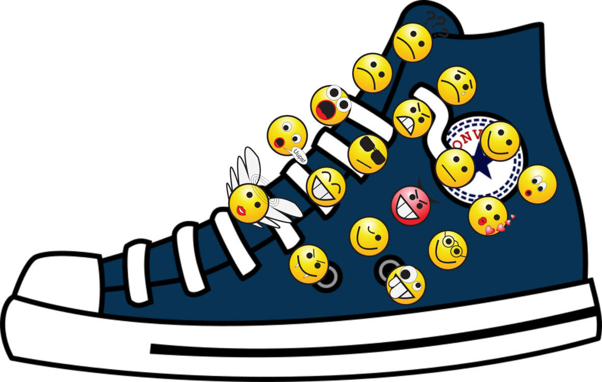 High Top Converse Chuck Taylor All Stars Sports Shoes - Shoe Clipart ...
