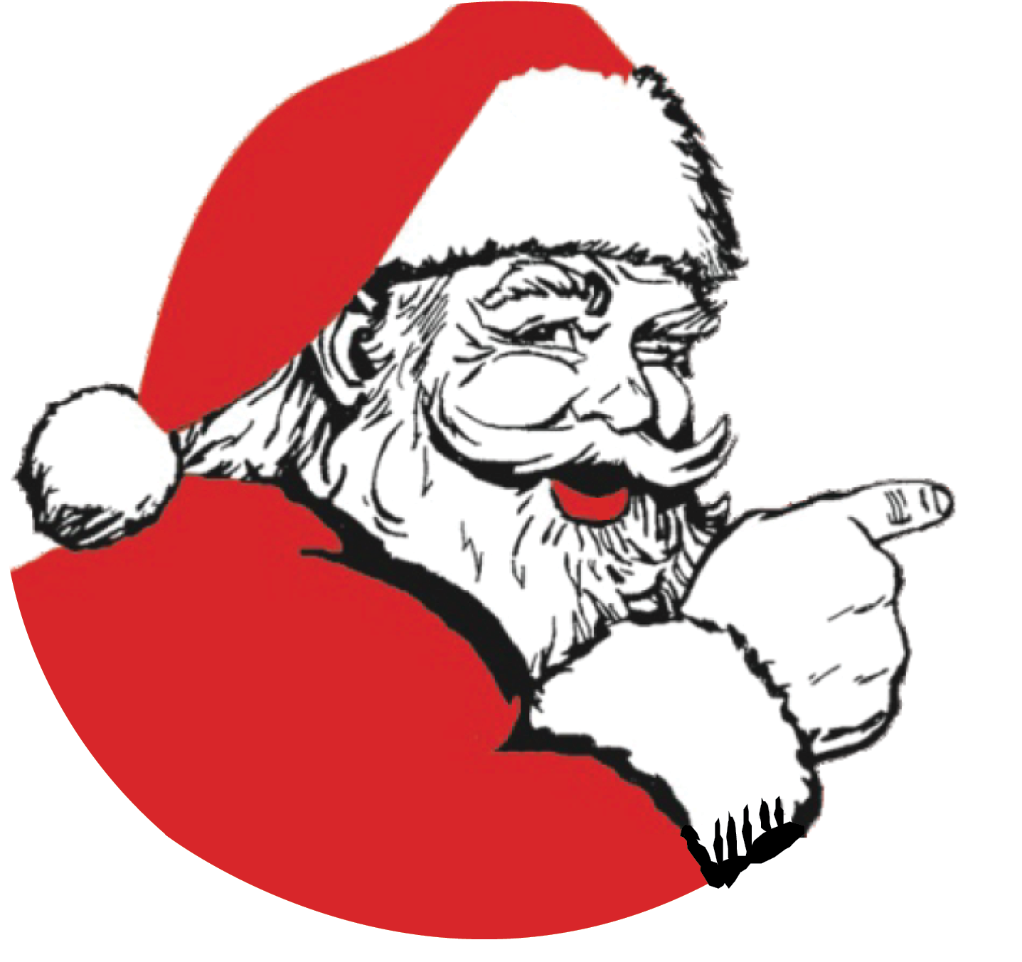 Breakfast With Santa Clip Art - Png Download - Full Size Clipart (#1499025) - PinClipart